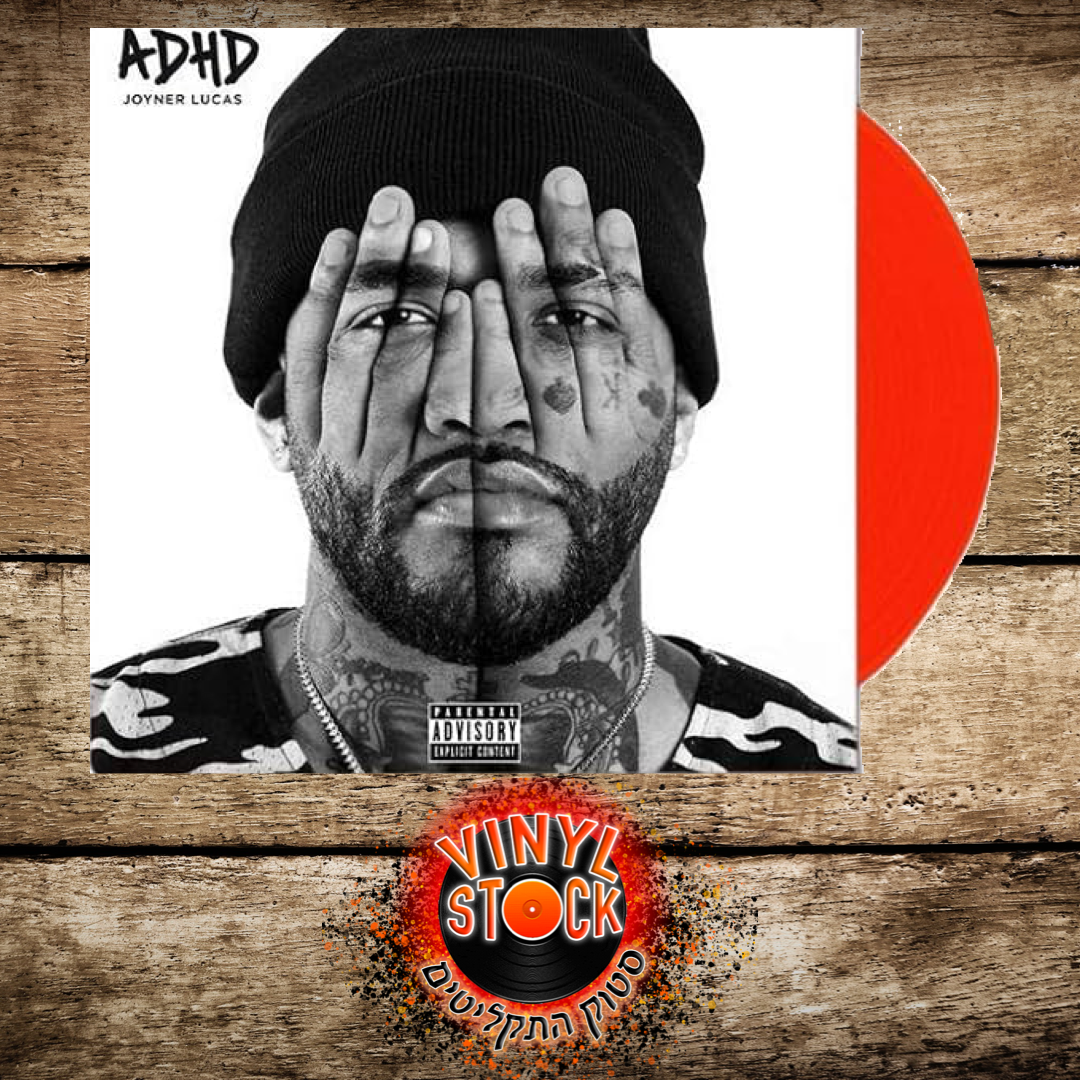 Joyner Lucas - ADHD - Album Limited Edition Red Colored Vinyl Record 2xLP